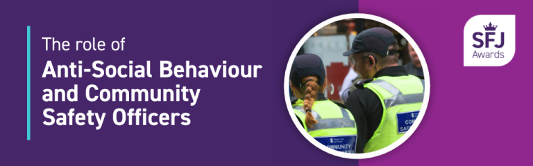 What do anti-social behaviour and community safety officers do?